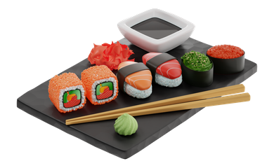 Responsive sushi website - Bedimcode